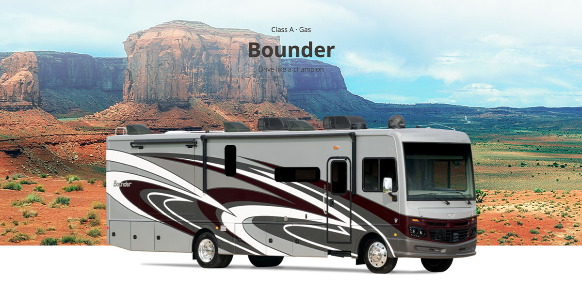 Bounder - Greatest Selling Class A Gas RV of All Time - Fleetwood RV