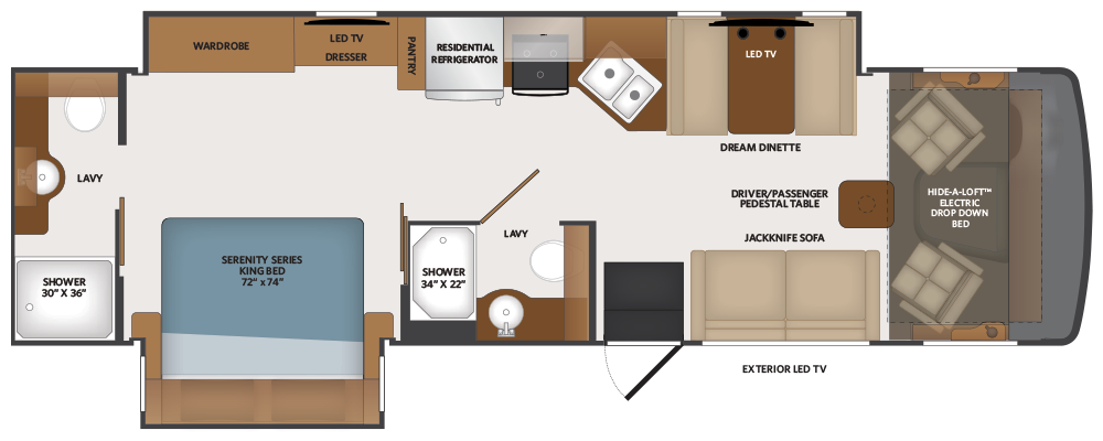 2023 Flex - All New Bigger & Better Class A Gas RV - Fleetwood RV