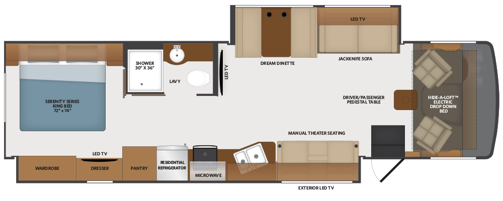 2023 Flex - All New Bigger & Better Class A Gas RV - Fleetwood RV